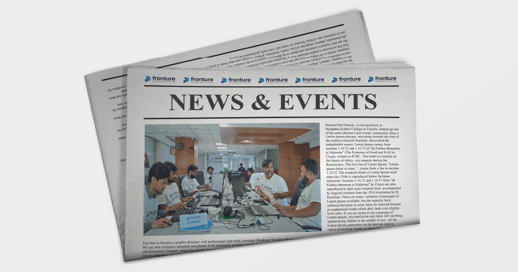 News & Events | Fronture Technologies